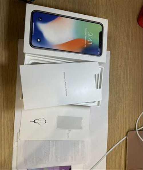 Коробка от iPhone Х 64гб