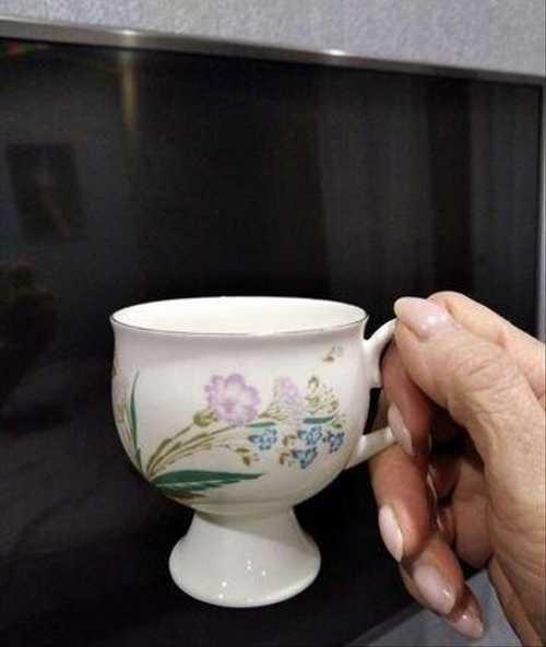 Чашка кофейная из тонкого фарфора
