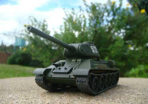 Т-34-85, модель в масштабе 1/72