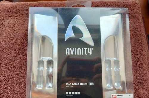 Межблочный RCA стерео кабель Avinity 24gold