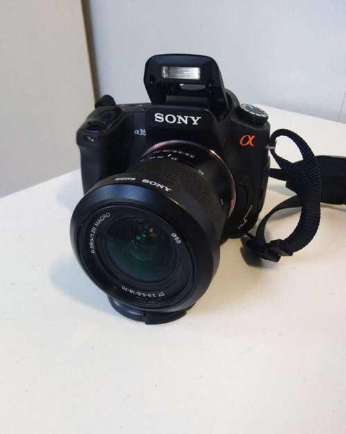 Зеркальный фотоаппарат Sony A350 Kit
