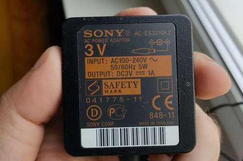 Блок питания адаптер Sony AC-ES3010k2