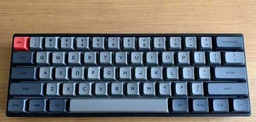 Механическая 60 клавиатура SK61 (красные Gateron)