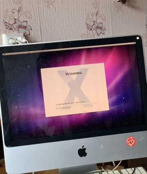 Apple iMac 2007 с доп оперативной памятью
