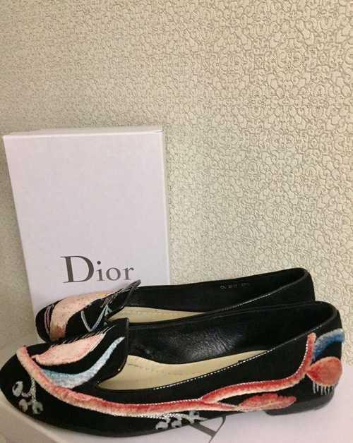 Лоферы Dior