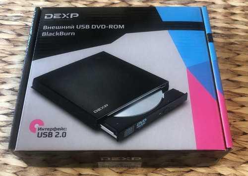 Внешний USB DVD-ROM dexp BlackBurn