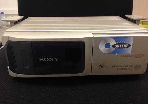 CD-чейнджер sony CDX-727 на 10 дисков