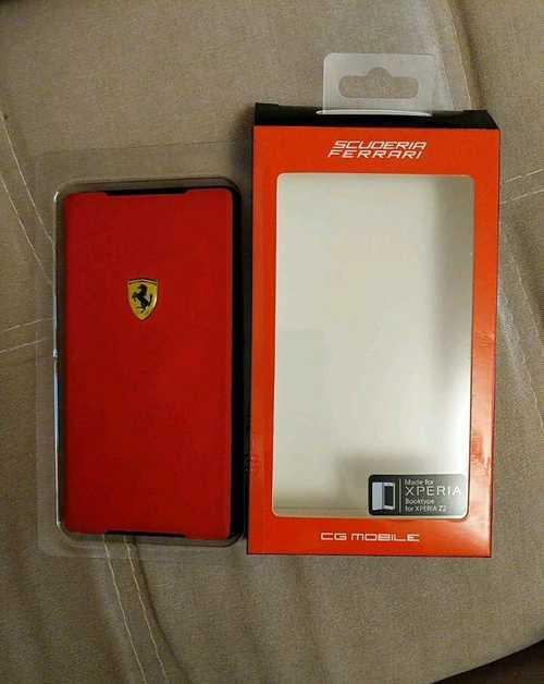 Чехол для sony xperia z2 Ferrari