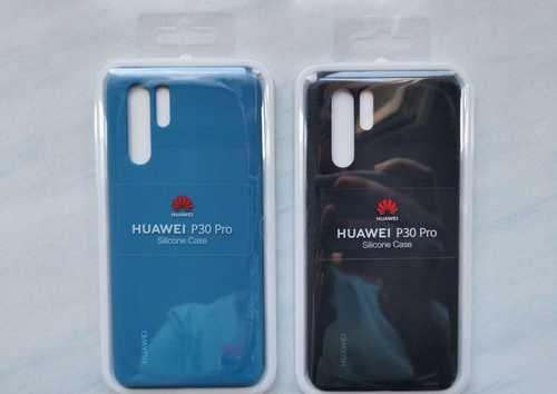 Пара новых силиконовых чехлов для Huawei P30 Pro