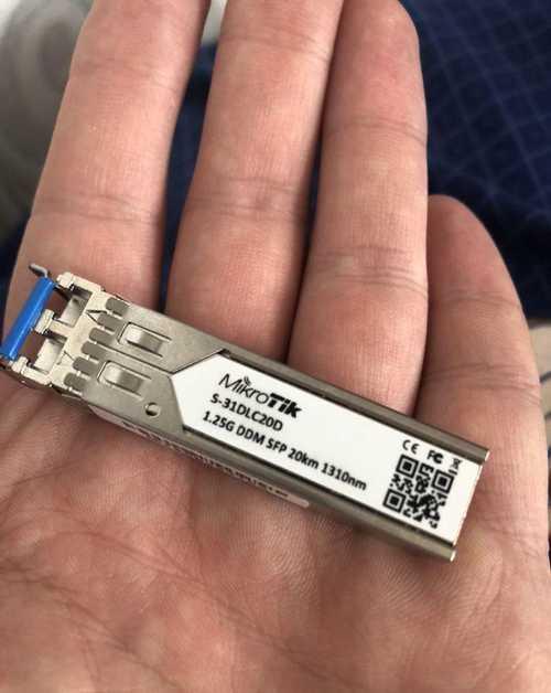 Не работает sfp модуль mikrotik