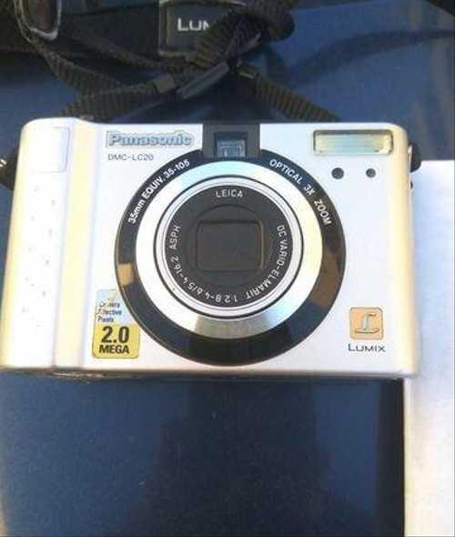 Panasonic цифровой фотоаппарат DMC-LC-20S