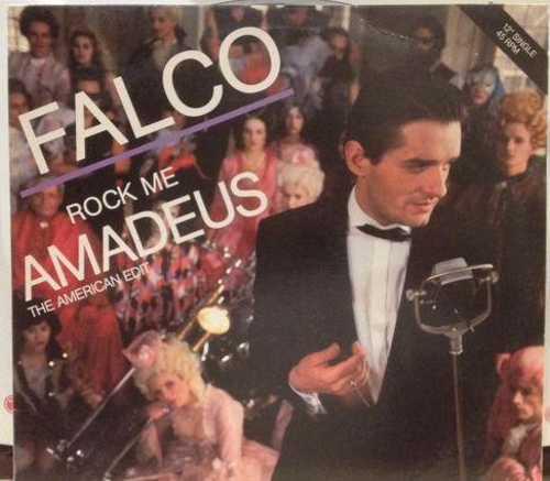 Falco Rock me Amadeus US Single 12''