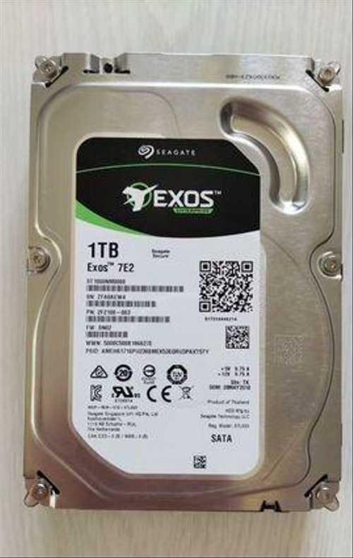 Новый жесткий диск 1TB seagate exos