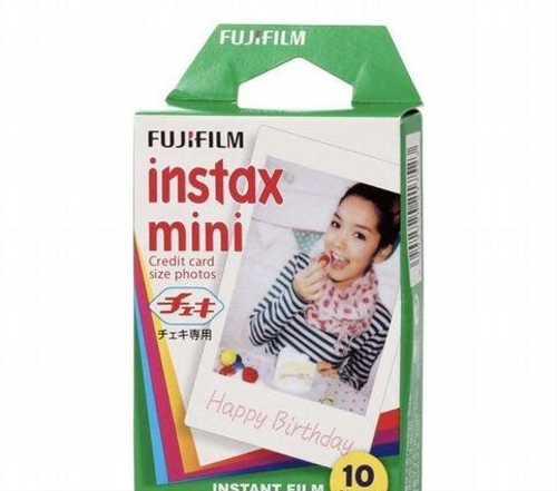 Fujifilm instax mini картридж (10 фото) доставка
