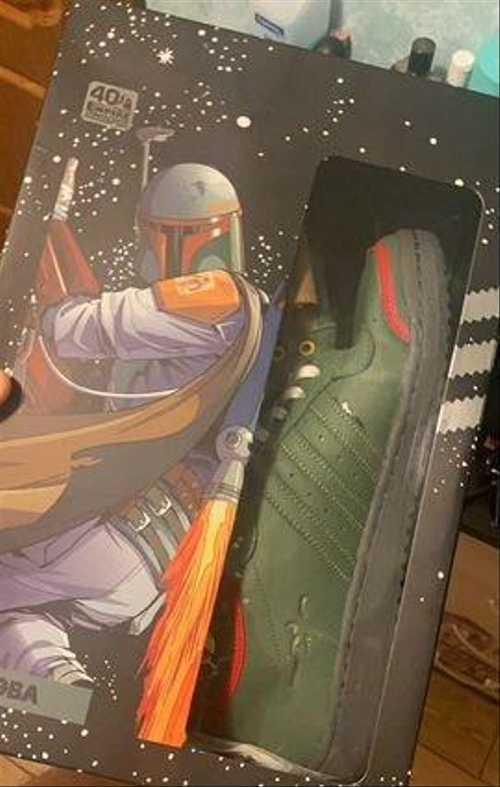 Adidas top ten hi Star Wars boba fett