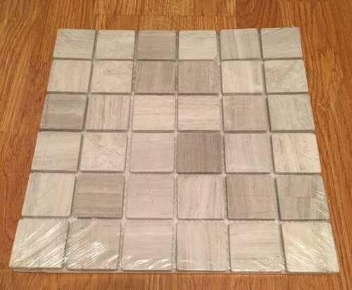 Плитка мозаика 30х30 3 шт серый/беж