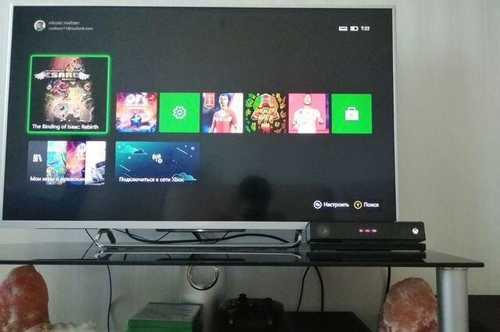Xbox one 1tb + Kinect + много игр