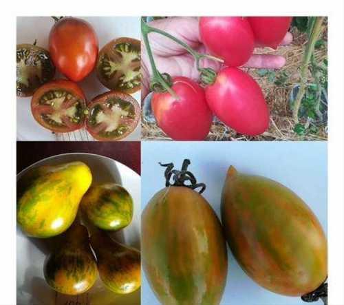 Семена черри и сливки томатов много