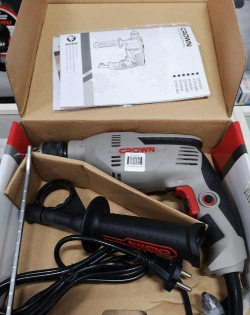 Ударная дрель crown CT10128