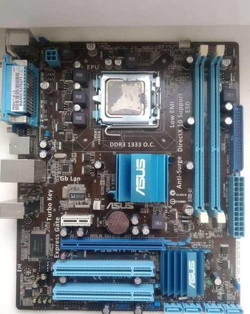 Материнка asus P5G41T-MLX