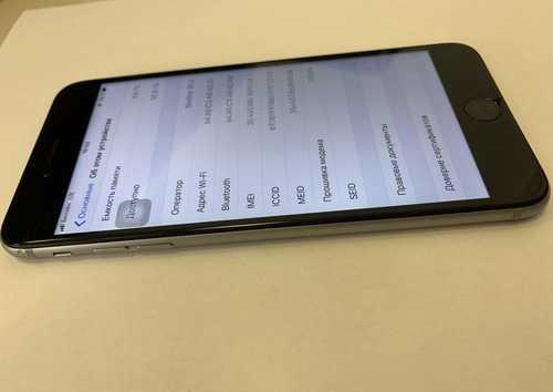 iPhone 6plus 64 go space gray