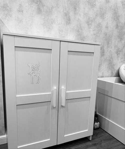 Шкаф с дверями Бримнэс Икея