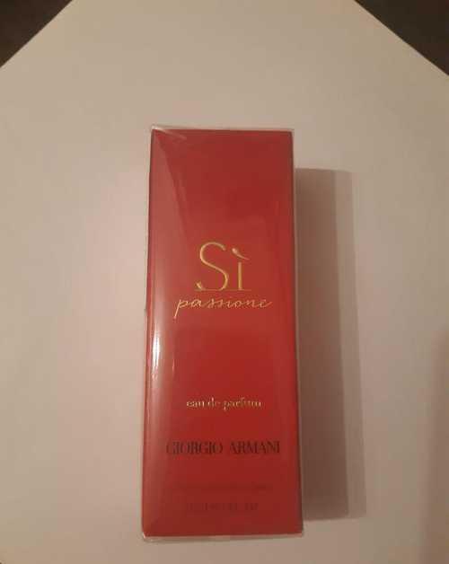 Giorgio Armani"Si passione" edp оригинал