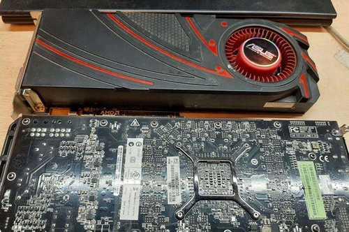 Видеокарта Asus R9 290X 4 gb под восстановление