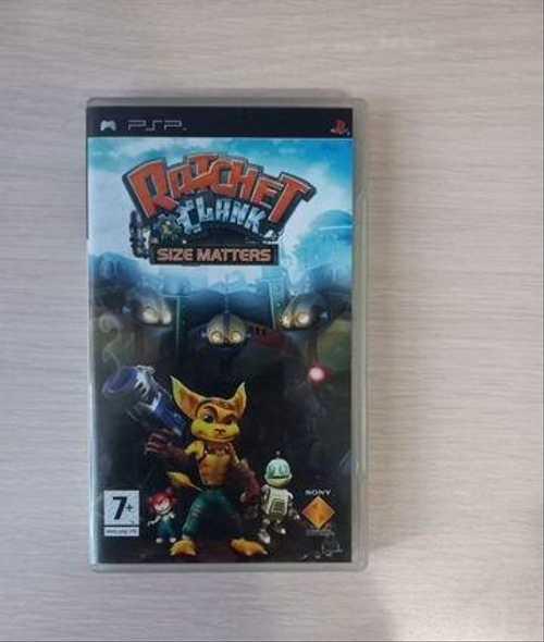 Игра для psp ratchet clank size matters