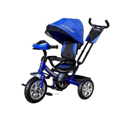 Велосипед lexus trike трехколесный синий детский