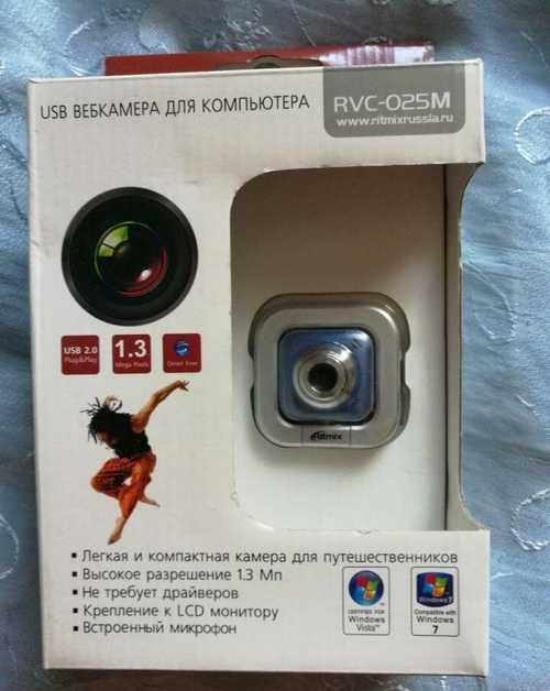 Веб-камера ritmix rvc-025m