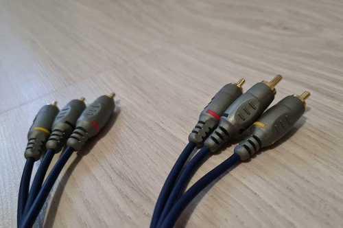 Кабель 3 RCA-3 RCA Vivanco 12304 (2 м)