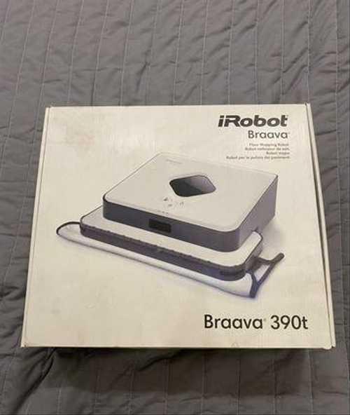 Полотер-робот iRobot Braava 390T белый