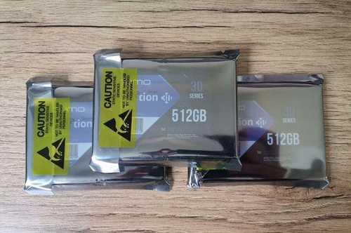 Новый SSD диск Qumo 512gb (480гб, 500гб, 512гб)