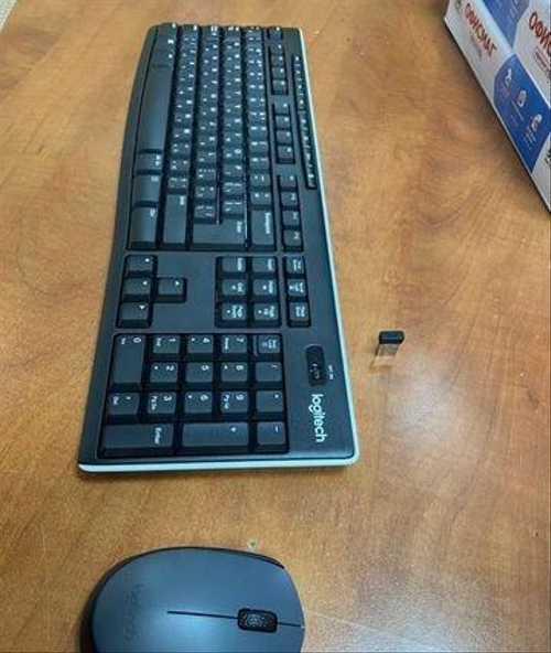 Клавиатура, мышка Logitech