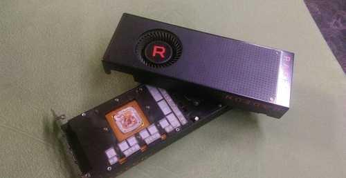 Radeon RX Vega 56 турбина