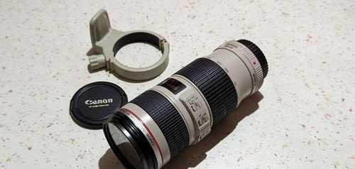 ОбъективОбъектив Canon EF 70-200 mm F/4.0 L USM