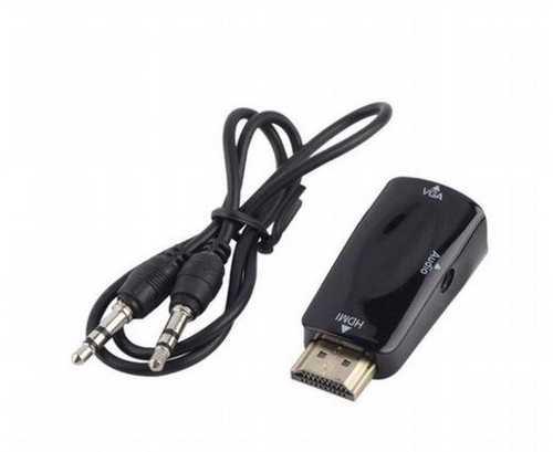 Переходник hdmi - VGA с аудиовыходом