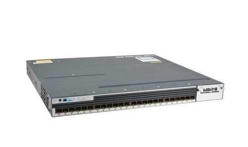Коммутатор (свич) Cisco WS-C3750X-24S-S C ндс