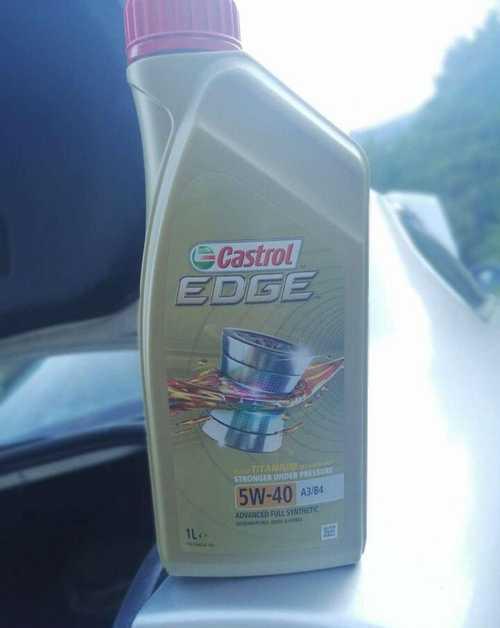 Масло моторное синтетическое Castrol Edge 5w40