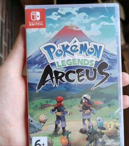 Новая игра Pokemon Arceus, switch