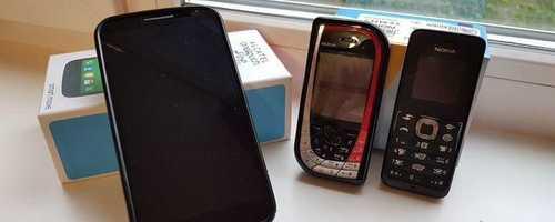 Alcatel One touch pop S9 7050y и Nokia 7610