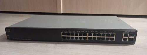 Коммутатор cisco sg200-26 24 порта + 2 комбо