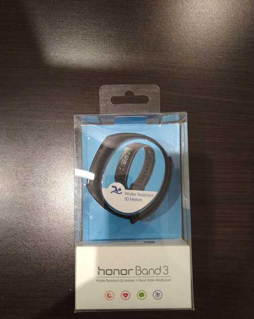Фитнес-трекер Honor Band 3 черный (Huawei Tech.)