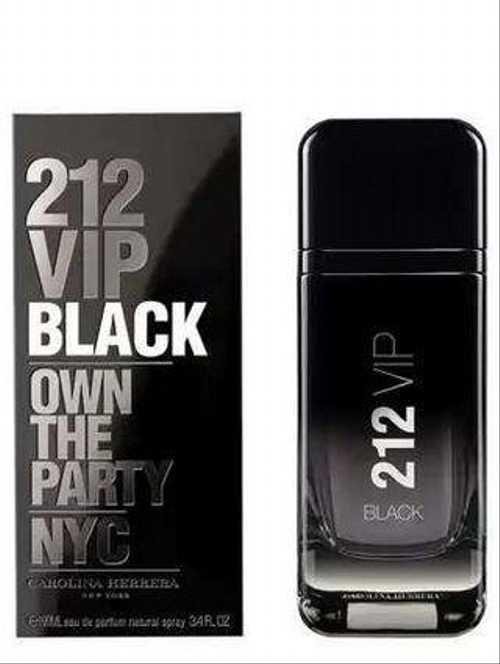 Carolina Herrera 212 Vip Black EDP for Men (100ml)