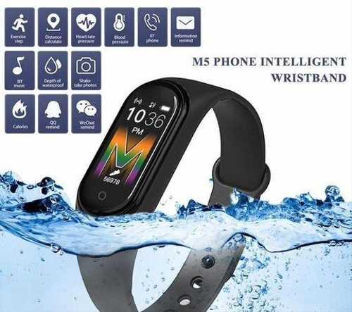 Фитнес-браслет M5 Bluetooth Smart Band