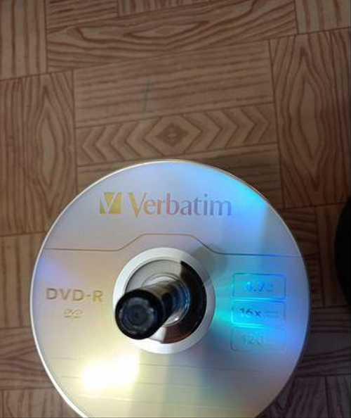 DVD-R Verbatim 4.7Gb в банке