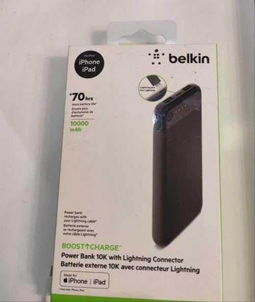Пауэрбанк Belkin 10000 мАч
