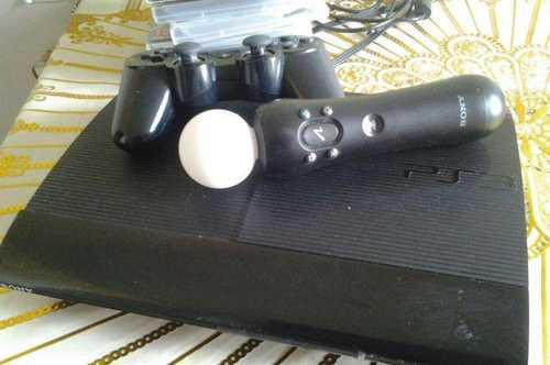 Продам ps 3 + move