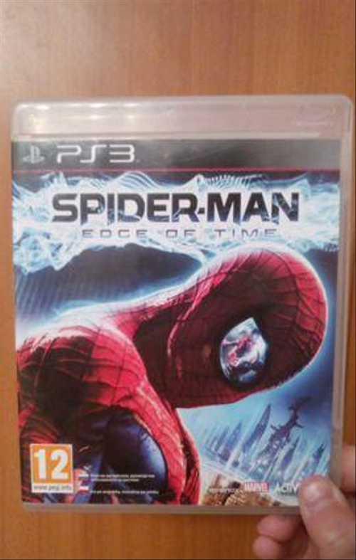 Spider man edge of time ps3. Spider man Edge of time ps3 диск.